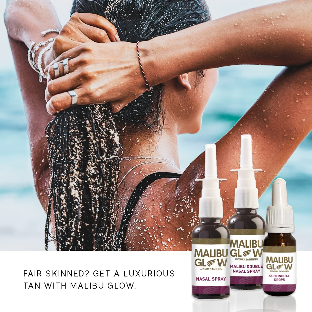 Malibu Tanning Single Strength Nasal Spray (20ml) – Malibu Glow
